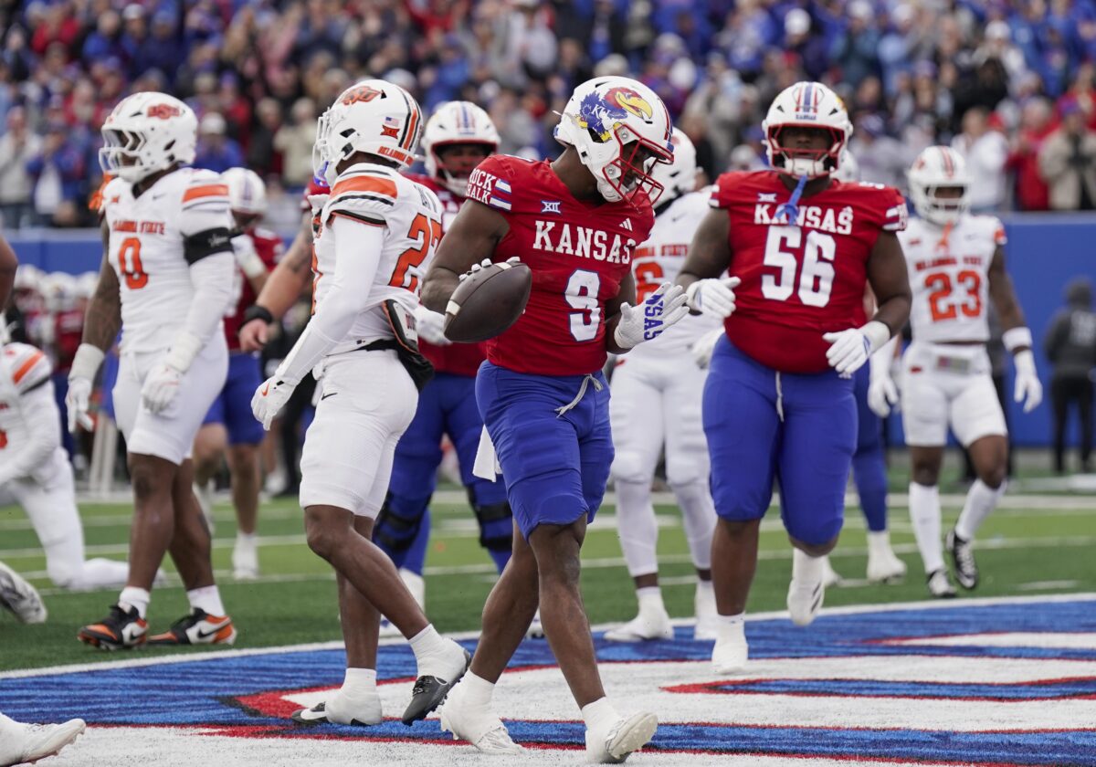 KU pulls away from OSU for 38-21 victory - KU Sports